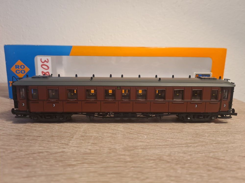 Roco 44218 Personenwagen 3.Kl H0 OVP NEU (Neu und originalverpackt) in ...