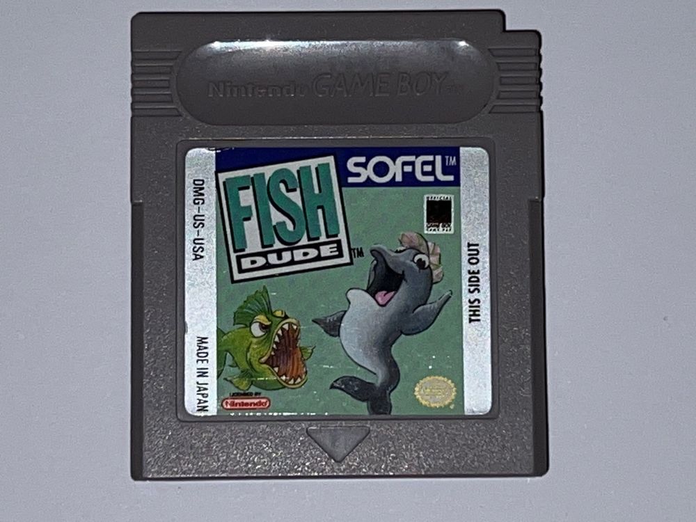 Nintendo Game Boy Classic (GB) Spiel - Fish Dude - selten (Gebraucht ...