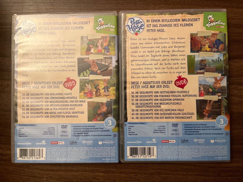 Peter Hase | DVD 📀 (Neu (gemäss Beschreibung)) in Sierre für CHF 4.95 – mit Lieferung auf ...
