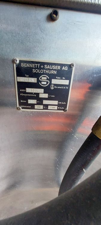 Zapfsäule/Tanksäule Bennett&Sauser Diesel (Gebraucht) in Berneck für ...