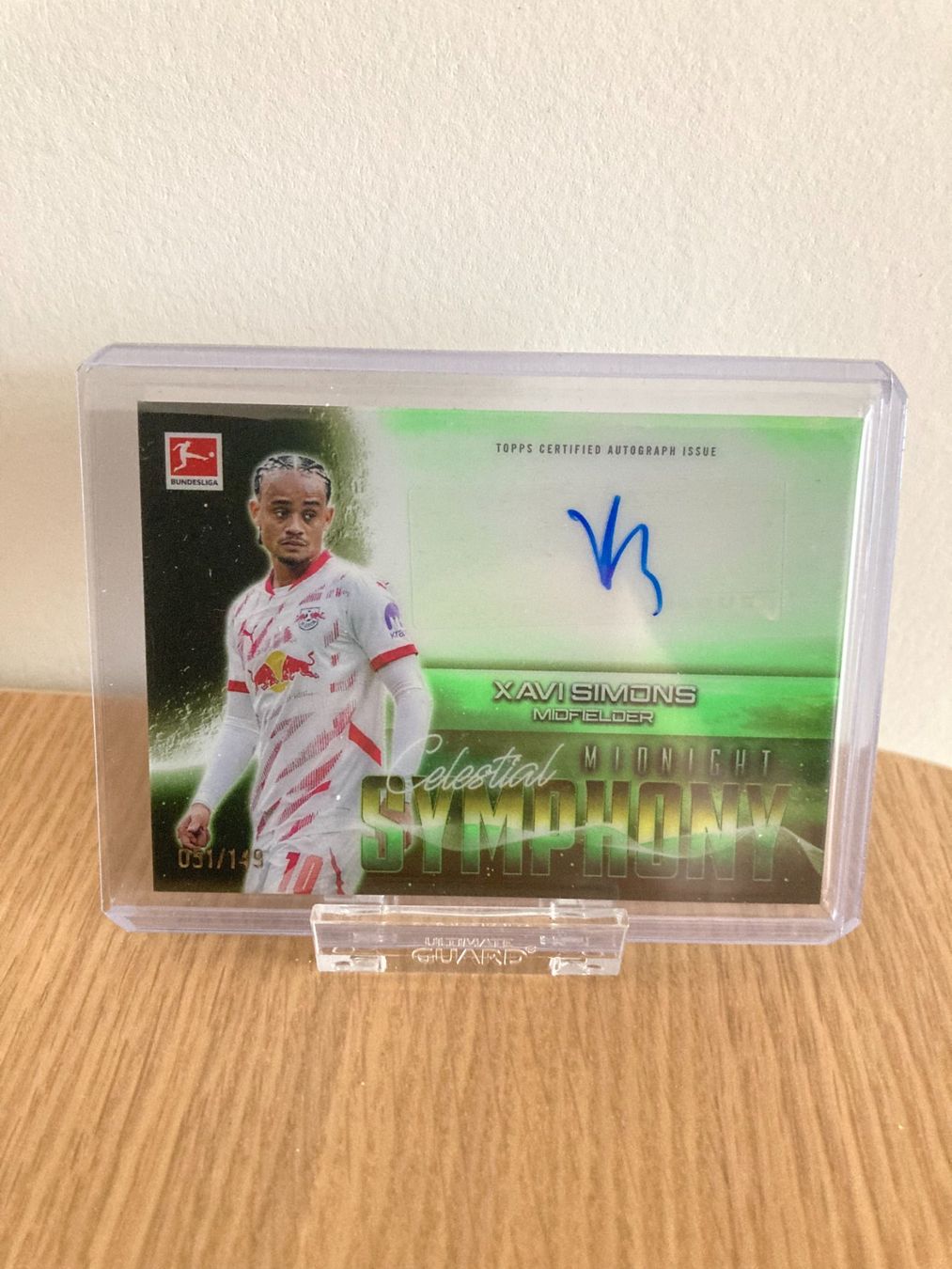 Topps Midnight Bundesliga 24-25 - Xavi Simons Auto /149 (Gebraucht) in ...