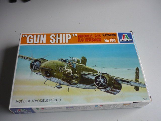 Italeri Bausatz Nr. 129 Gun Ship Mitchell B 25 1:72 | Kaufen auf Ricardo