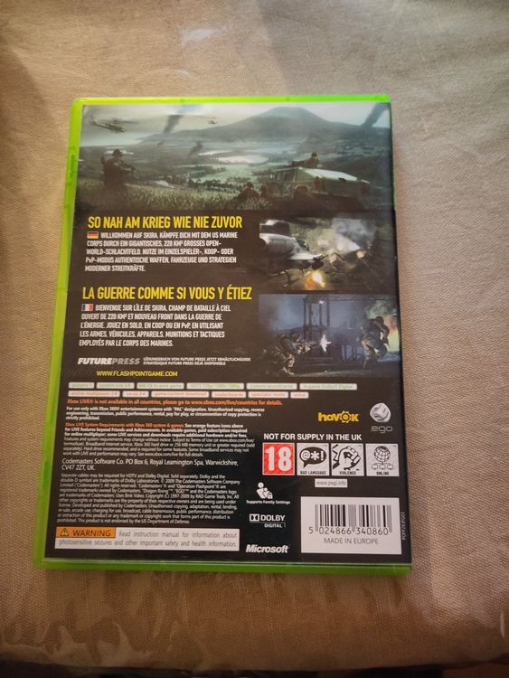 Operation Flashpoint: Dragon Rising - Xbox 360 (Gebraucht) in Gränichen ...