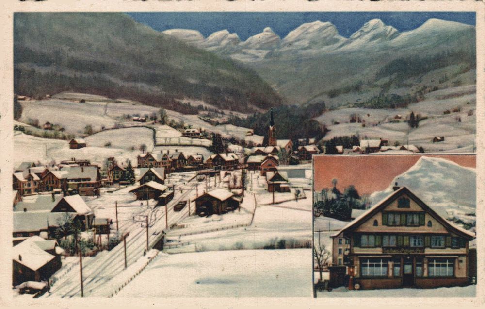 Nesslau (Toggenburg), Hôtel Post, Bes. Fr. Halbheer-Gabele | Kaufen auf ...