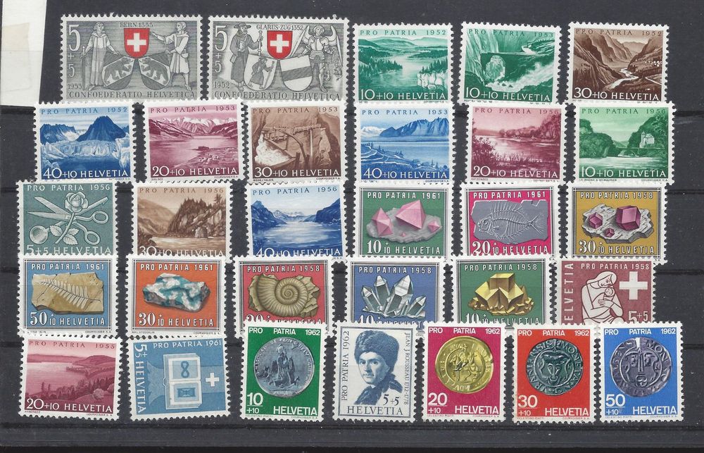 lot Pro Patria ** 1952-1962 | Kaufen auf Ricardo