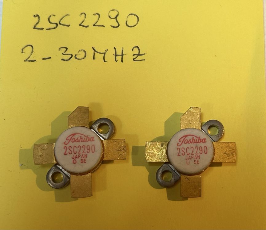 Transistors Toshiba 2SC2290 power amp 2-3MHz (Neu (gemäss Beschreibung ...
