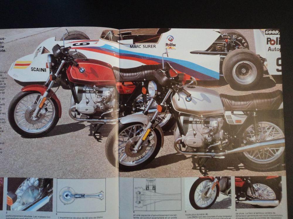 Prospekt BMW R45/R65 Motorrad 1979 (Gebraucht) in Schwarzenburg für CHF ...