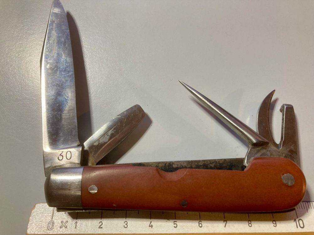 Wenger Delemont, Militärsackmesser 1930 - Bald 100 Jahre alt (Gebraucht ...