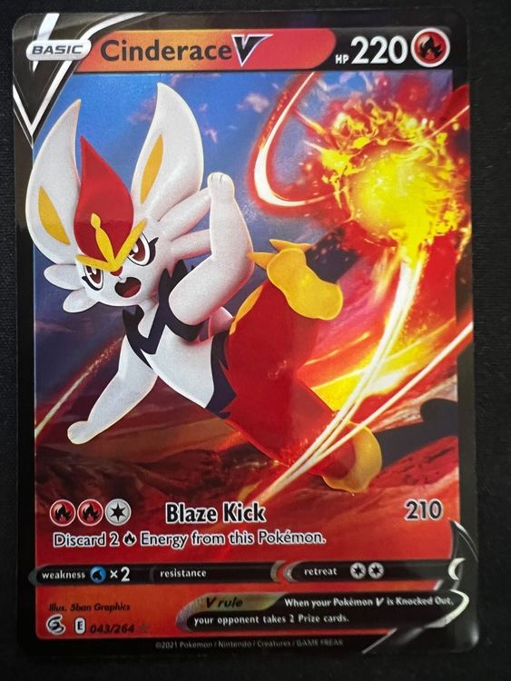 Pokemon Cinderace V 043/264 EN | Kaufen auf Ricardo
