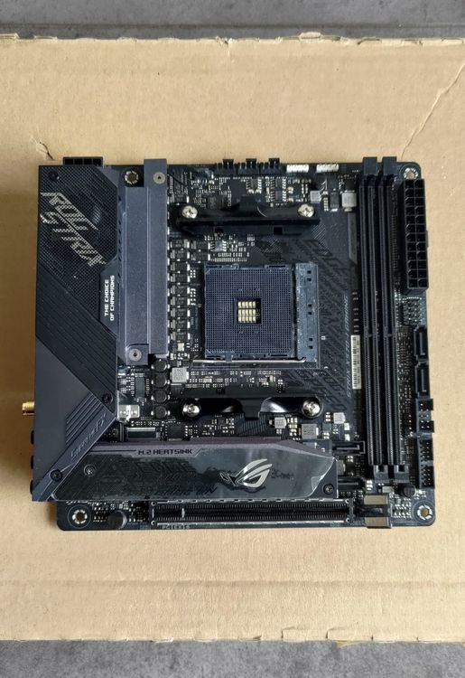 Asus ROG Strix X570-I Gaming mini ITX AM4 Mainboard (Gebraucht) in ...