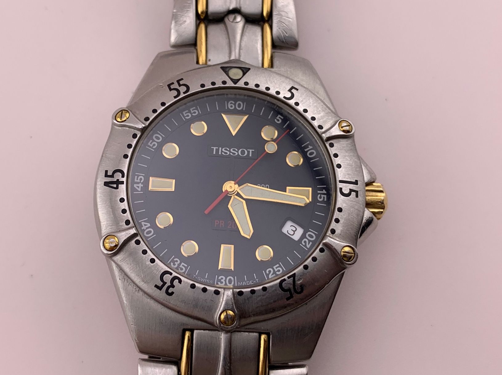 Vintage TISSOT montre homme / Herrenuhr läuft (Gebraucht) in Biel/Bienne für CHF 32 – mit ...