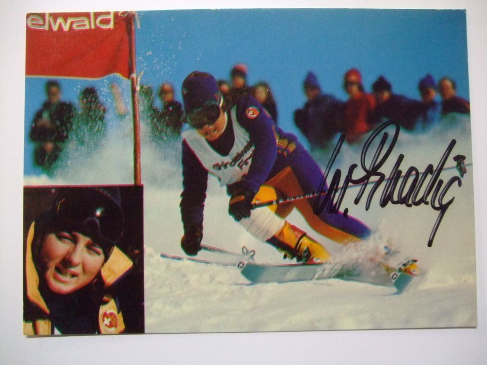 MARIA-THERES NADIG (CH) SKISTAR HANDSIGNIERT TOP AK | Kaufen auf Ricardo