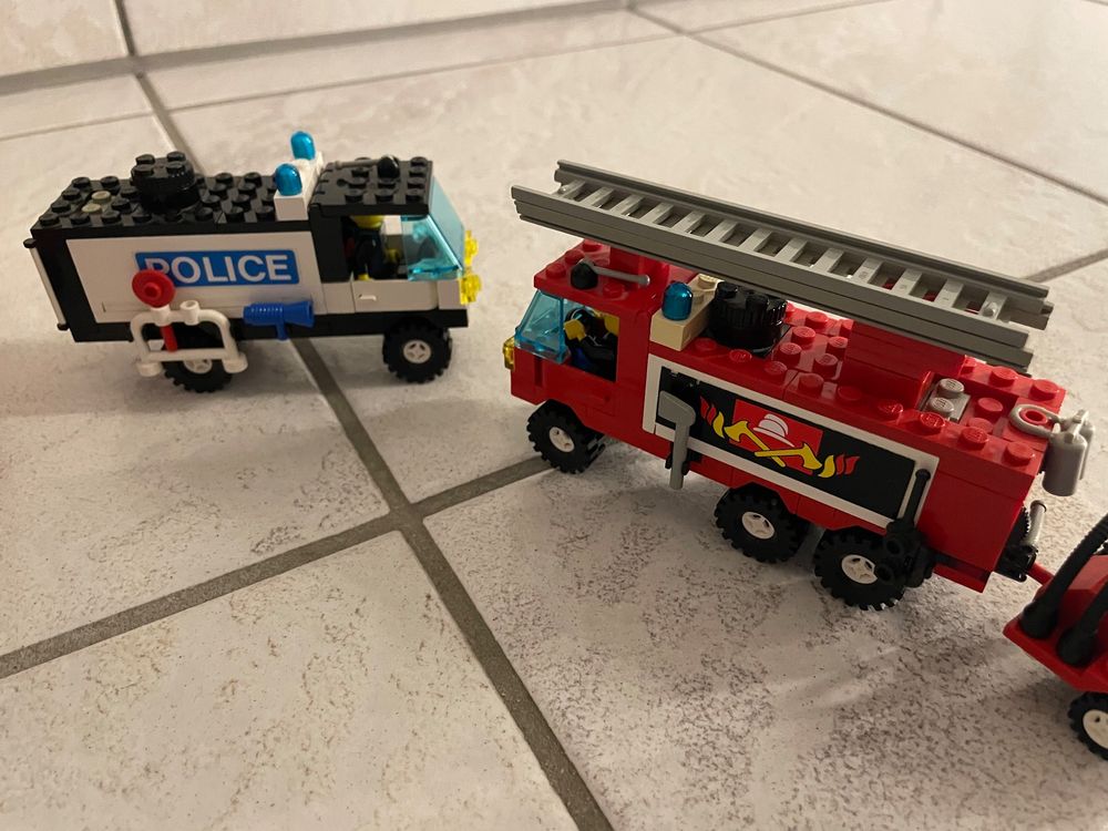 Lego Town 80er Feuerwehr und Polizei mit Light & Sound | Kaufen auf Ricardo