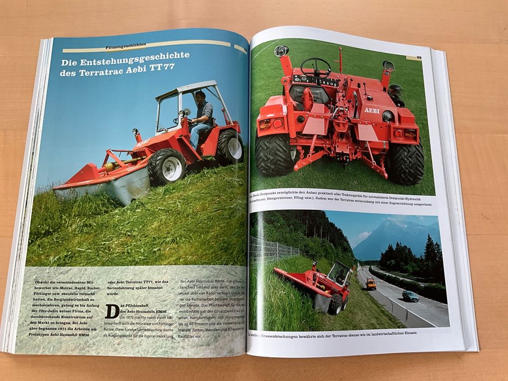 Traktor Prospekt, Aebi Fiat Traktor Bührer Hürlimann Rapid (Neu (gemäss ...