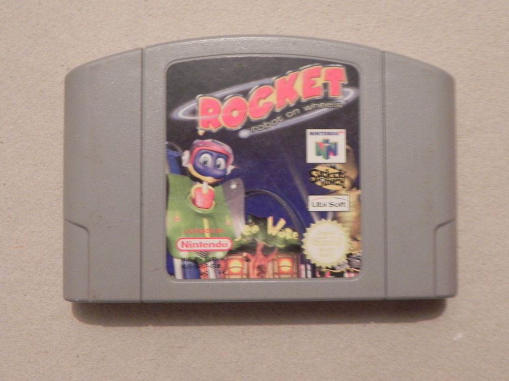 Nintendo 64 org. Modul Spiel Game N64 Rocket Robot on wheels | Kaufen ...
