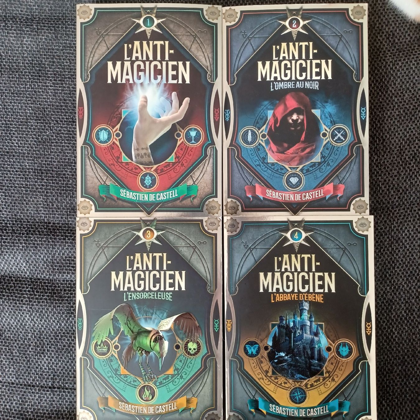 Lot de livres Sébastien de Castell: L'Anti-Magicien et Furia (Neuf ...