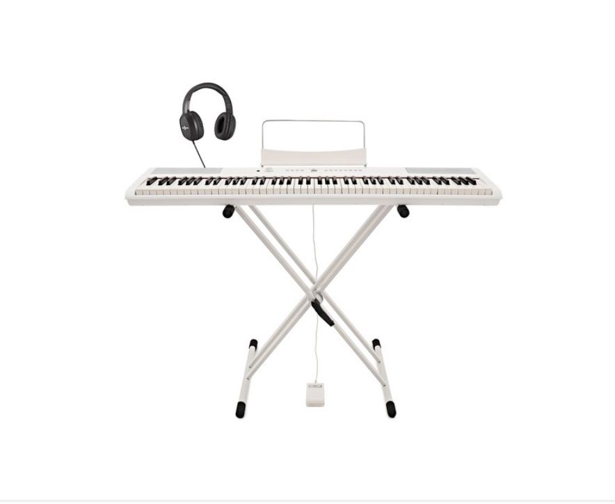 Stagepiano Gear4music SDP2 mit Ständer, Pedal und Kopfhörer | Kaufen ...