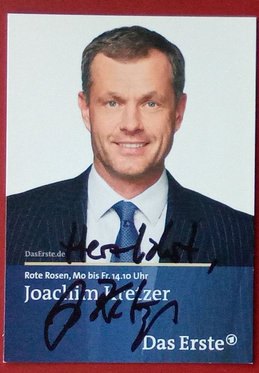 Joachim Kretzer Autogramm signiert Fotopostkarte 10x15cm (Gebraucht) in ...
