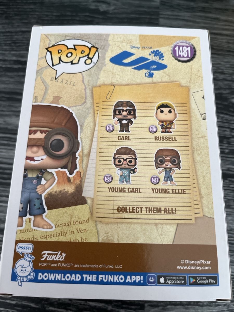 Funko Pop Disney Pixar UP! - Young Ellie #1481 Neuf! (Neuf avec ...