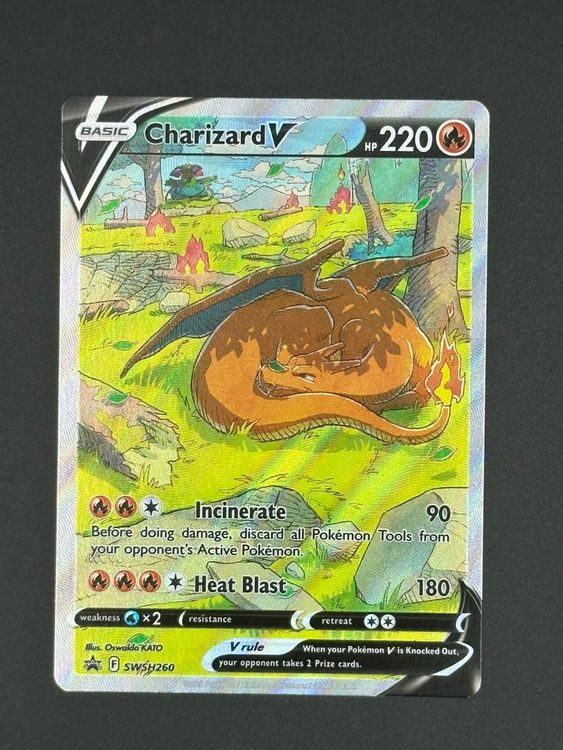 Charizard V SWSH260 UPC Promo EN ab 1.- #79 (Gebraucht) in Rupperswil ...