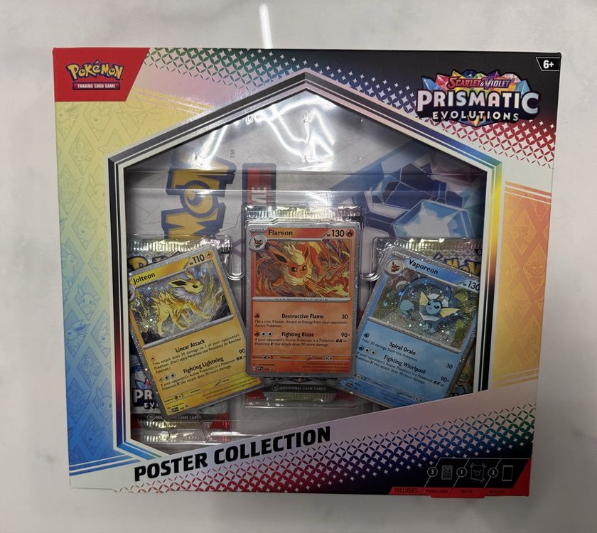 Pokemon prismatic evolutions Poster Collection | Kaufen auf Ricardo
