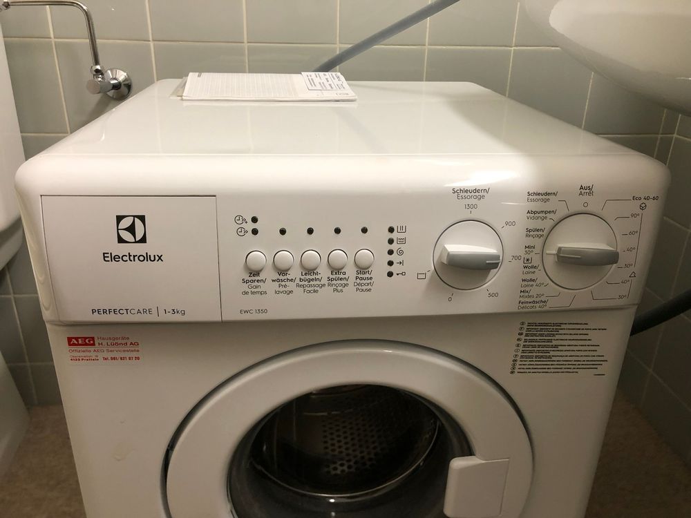 Waschmaschine Electrolux EWC-1350 Frontlader (Gebraucht) in Aesch BL für CHF 197 – nur Abholung ...