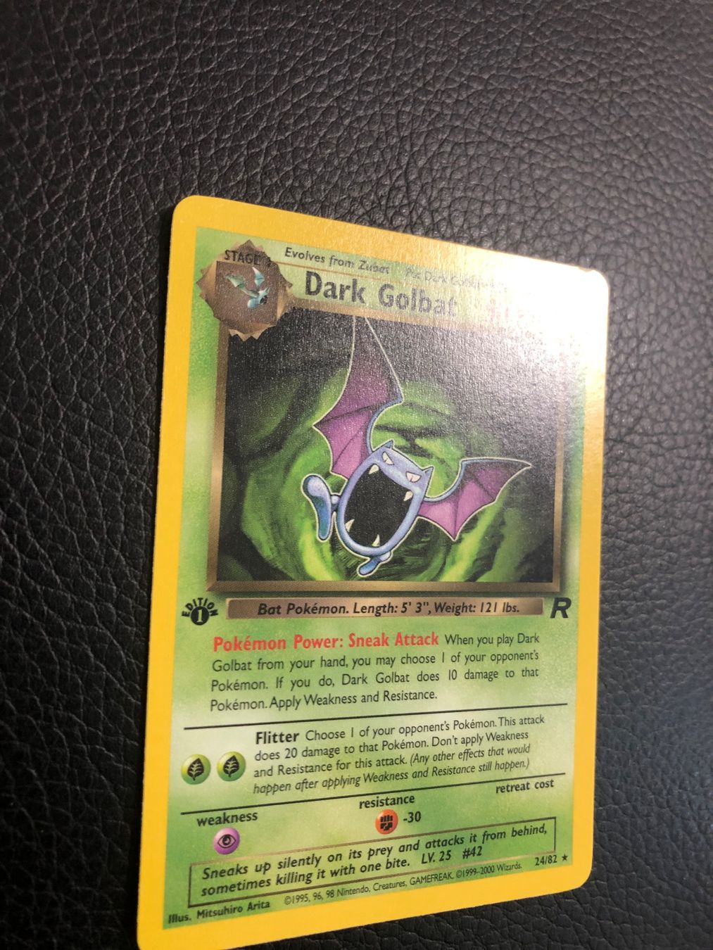 Team Rocket Dark Golbat rare 24/82 1st edition Ab 1 (Gebraucht) in Paradiso für CHF 3 – mit ...