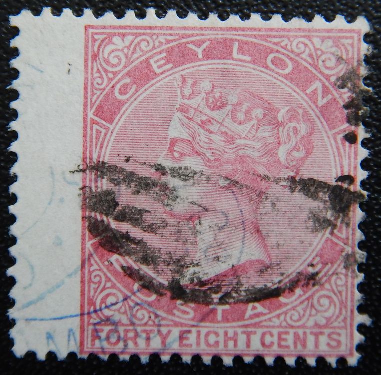 Ceylon Kat. 52 gest. inverted WZ 1872 Kat. 95 £ (Gebraucht) in Zürich ...