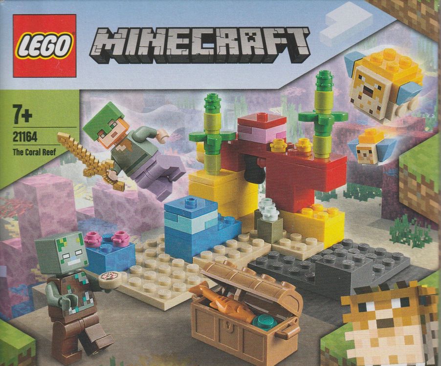 LEGO MINECRAFT 21164 LA BARRIERA CORALLINA new (Nuovo e nell ...