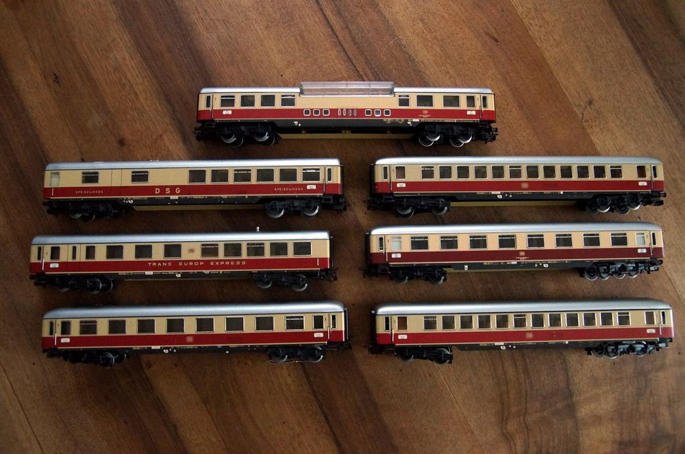 Märklin - DB Trans Europ Express - Wagen-Set - ohne OVP | Kaufen auf ...