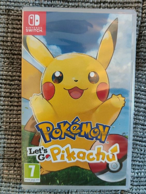 Nintendo Switch Let's Go Pikachu Deutsch (Neu und originalverpackt) in ...