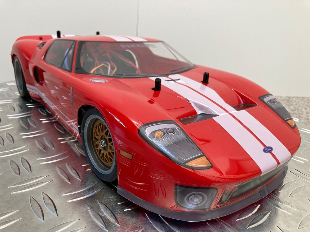 RC Karosserie Ford GT40 HPI passend auf TT-02 Tamiya 1:10 | Kaufen auf Ricardo