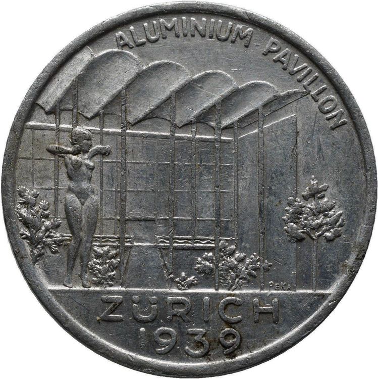 Zürich Aluminium Pavillon 1939, WM /270 (Gebraucht) in Trimbach für CHF 4 – mit Lieferung auf ...