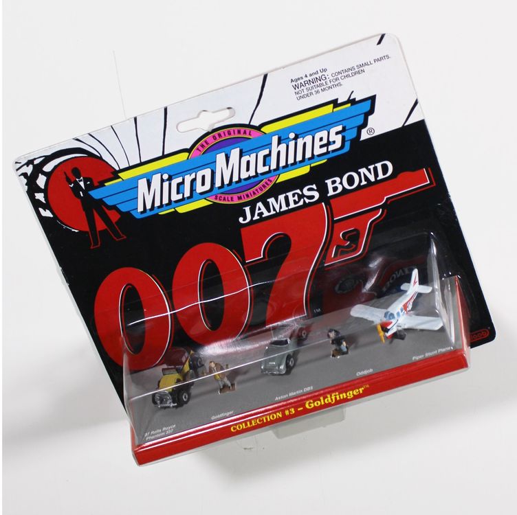 MICRO MACHINES JAMES BOND Set: Goldfinger 1995 RAR | Kaufen auf Ricardo