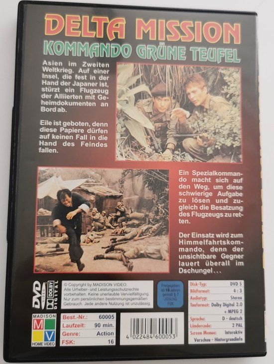 Delta Mission - Kommando Grüne Teufel (DVD, Mel Gibson) | Kaufen auf ...