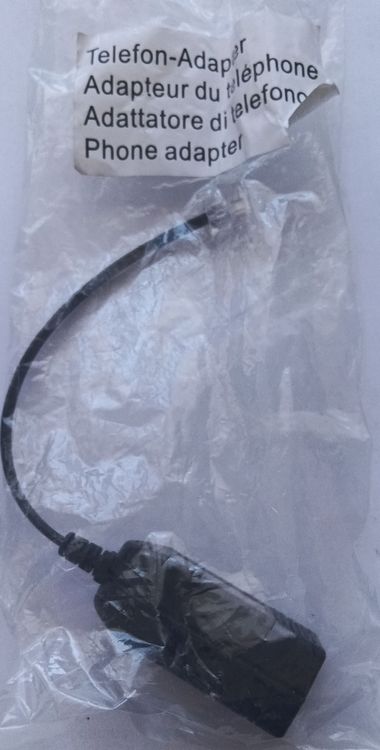 Telefon-Adapter neu (Neu und originalverpackt) in Grächen für CHF 3 ...