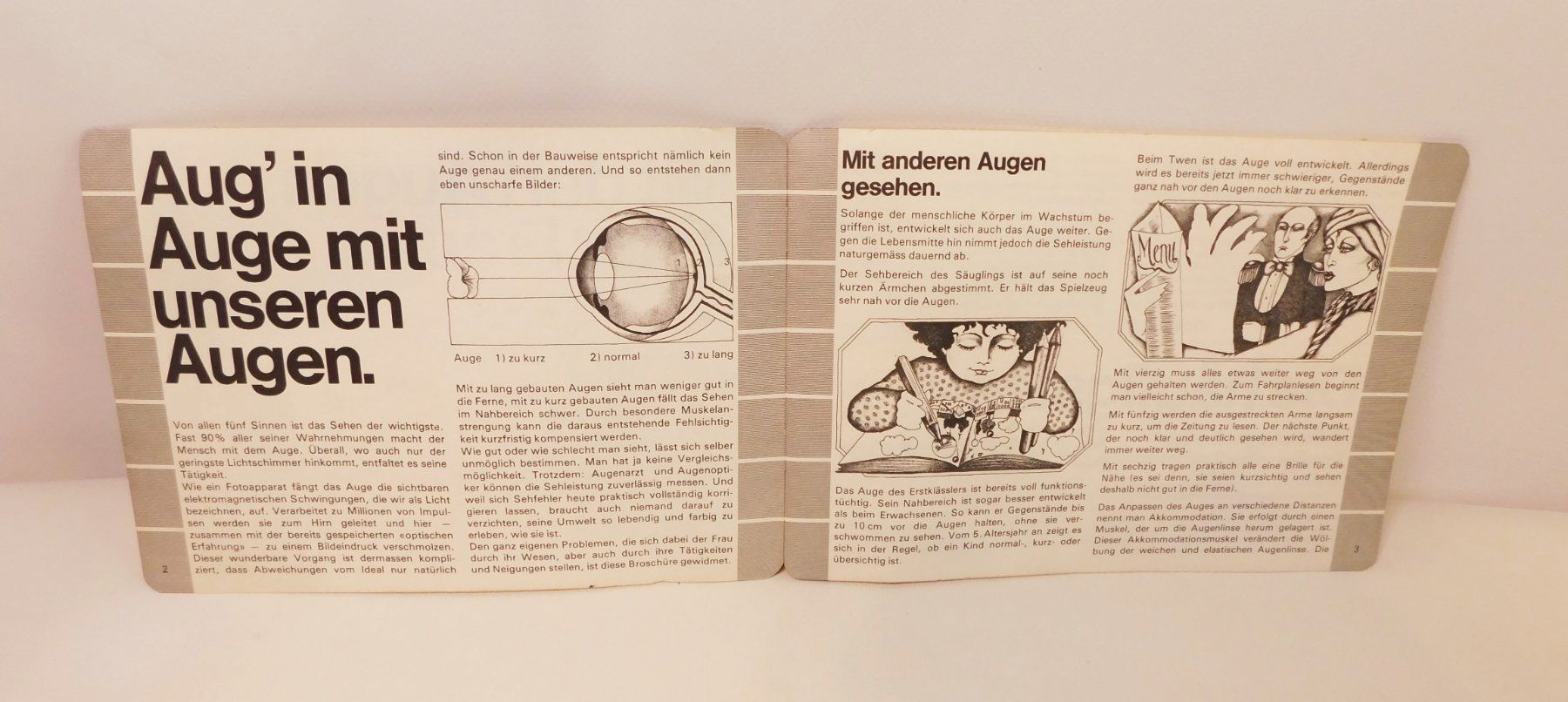 Vintage Broschüre "Mit den Augen einer Frau" Rarität! (Gebraucht) in ...