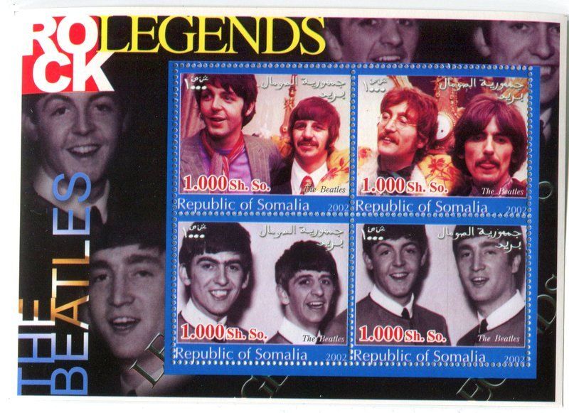 Block "The Beatles". Somalia. (Neu und originalverpackt) in Basel für ...