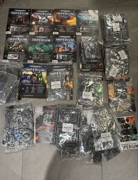 Warhammer 40k Imperium Sammlung Magazine 1-60 Hachette (Neu (gemäss ...