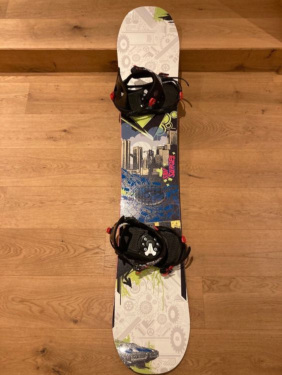 Snowboard 156cm mit Bindung (Gebraucht) in Arnegg für CHF 109 – mit ...
