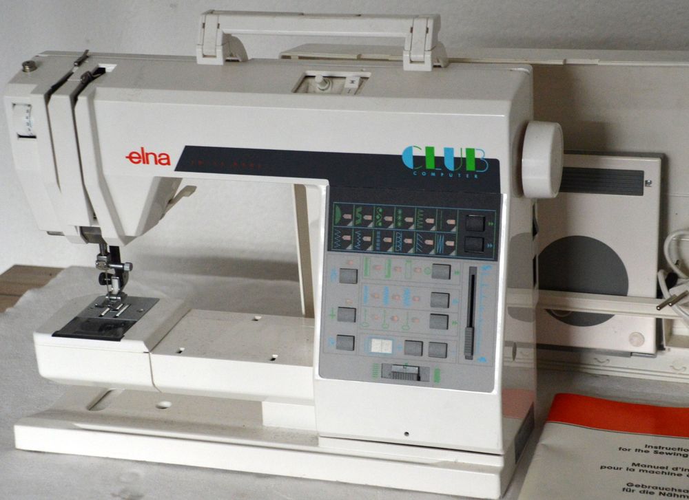 Elna 500 Club Computer Nähmaschine / machine à coudre (Defekt) in ...