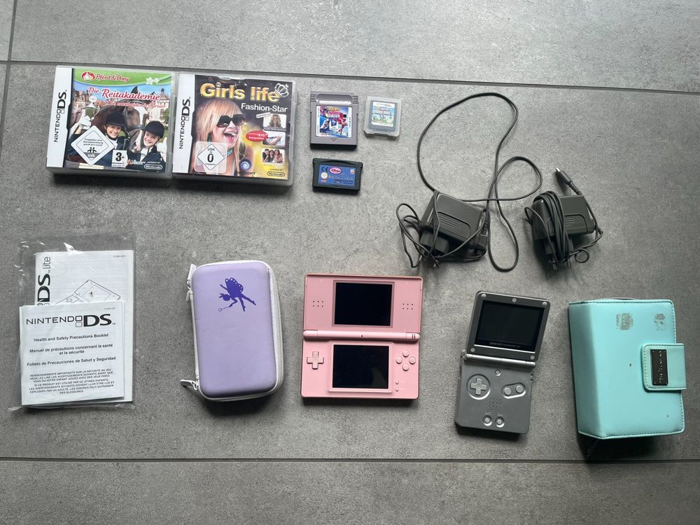 Nintendo DS + Game Boy Advance SP (Gebraucht) in Elsau für CHF 97 – nur Abholung auf Ricardo kaufen