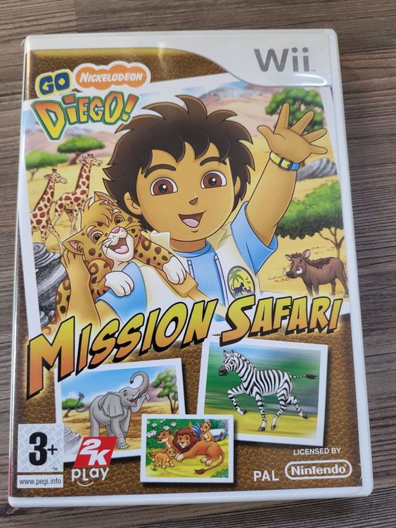 WII GO DIEGO GO MISSION SAFARI | Kaufen auf Ricardo