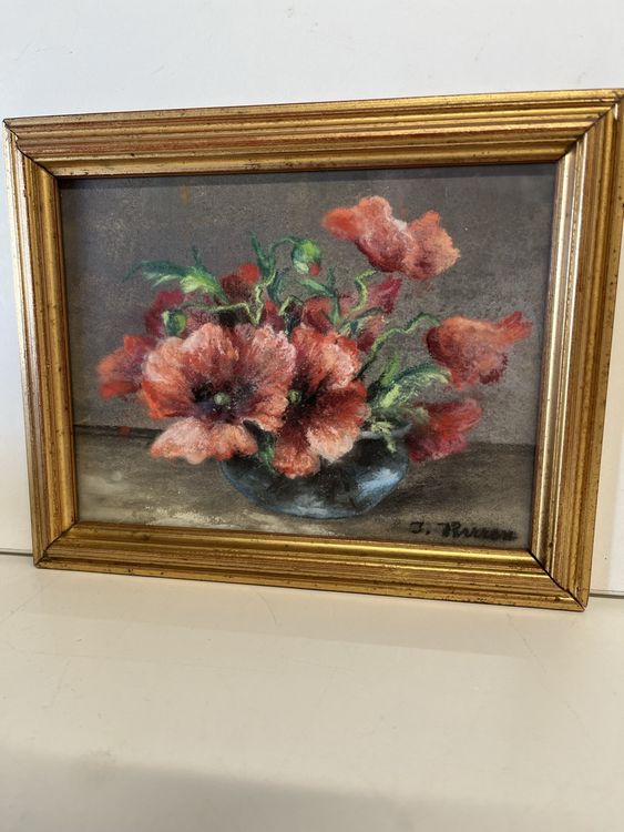 Mohnblumen Aquarell, Irma Herren gerahmt (Gebraucht) in hinwil für CHF 33 – mit Lieferung auf ...