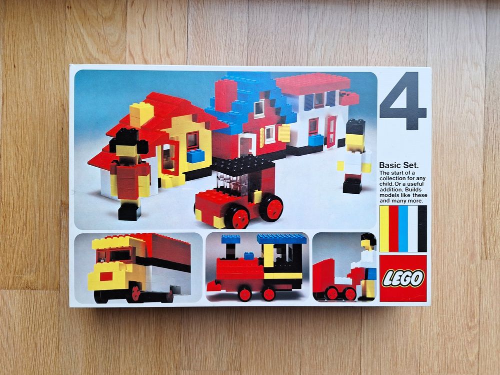 Vintage LEGO Basic Set 4 - Originalverpackt und Neu (Neu und ...