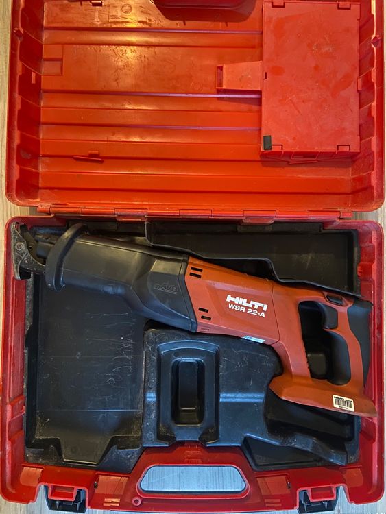 Scie Sabre/Akku-Säbelsäge Hilti WSR 22 A (Gebraucht) in Echallens für CHF 160 – mit Lieferung ...