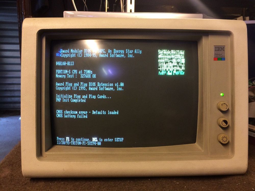 IBM 5154 EGA Monitor | Kaufen auf Ricardo