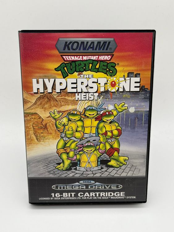 turtles the hyperstone heist Sega Mega Drive Retro OVP (Gebraucht) in ...