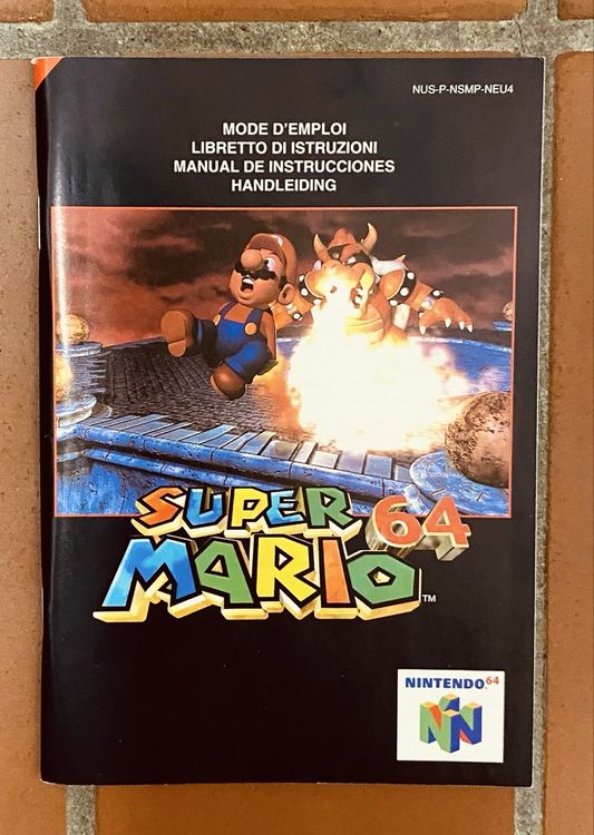 Super Mario 64 Mode d‘emploi (+Goodies) (Gebraucht) in Basel für CHF 1 ...
