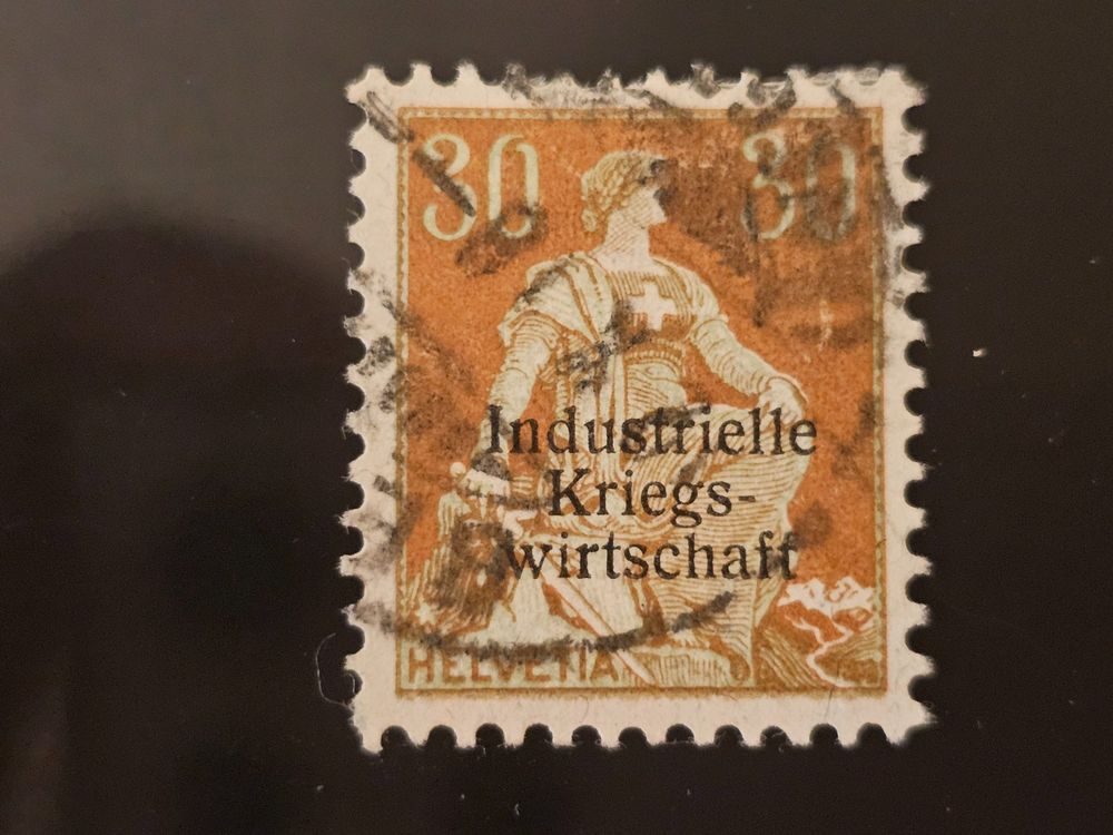 CH 1918 IKW (DI) Industrielle Kriegsw. 8 Sign SBK Fr. 900.-- (Gebraucht) in Monte Carasso für ...